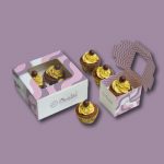 Cheap Custom Printed Cupcake Boxes Wholesale Packaging UK