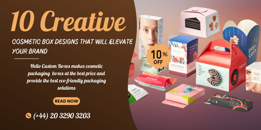 10 Creative Cosmetic Box Designs - Elevate Brand